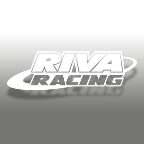 RIVA Racing Circle DECAL 12IN WHITE » Evolution Jetsports