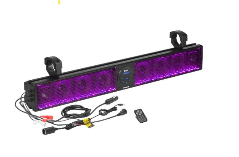 Boss Audio Systems ATV UTV 36in Sound Bar System W/ RGB Illumination ...